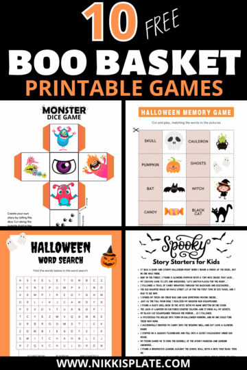 10 Free Printable Boo Basket Games (Fun Halloween Activities for Kids!)