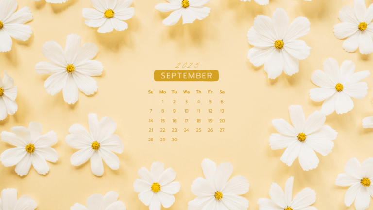 30 Free September 2025 Desktop Calendar Backgrounds (EASY DOWNLOAD)