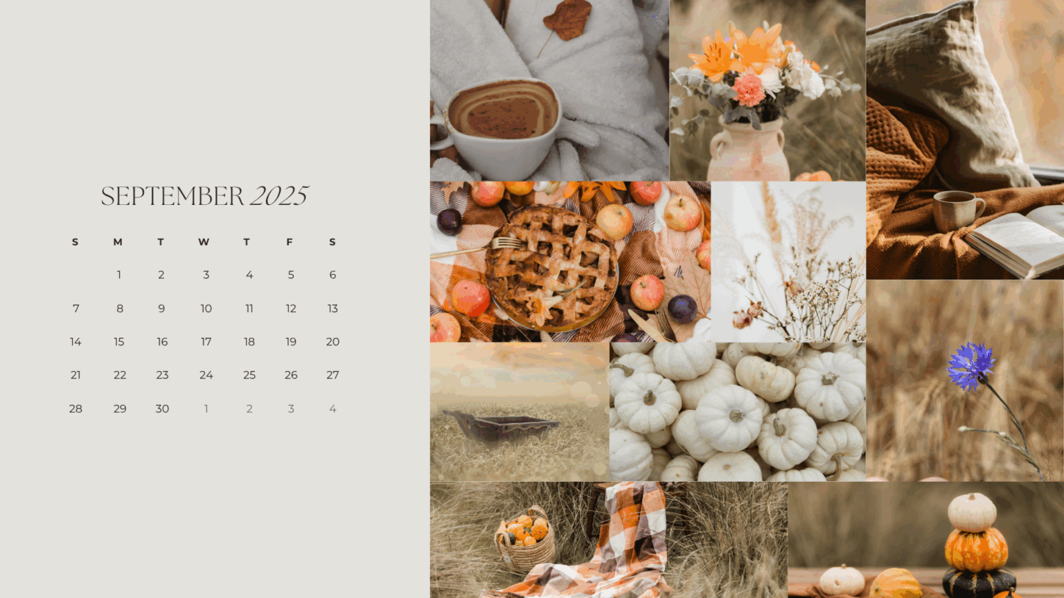30 Free September 2025 Desktop Calendar Backgrounds (EASY DOWNLOAD)