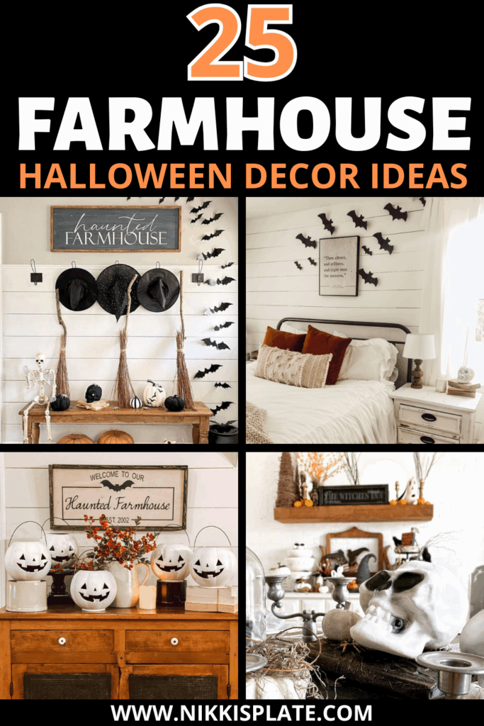 25 Farmhouse Halloween Decor Ideas for a Cozy & Spooky Home