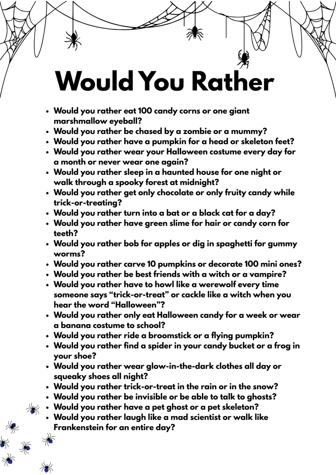 10 Free Printable Boo Basket Games (Fun Halloween Activities for Kids!)