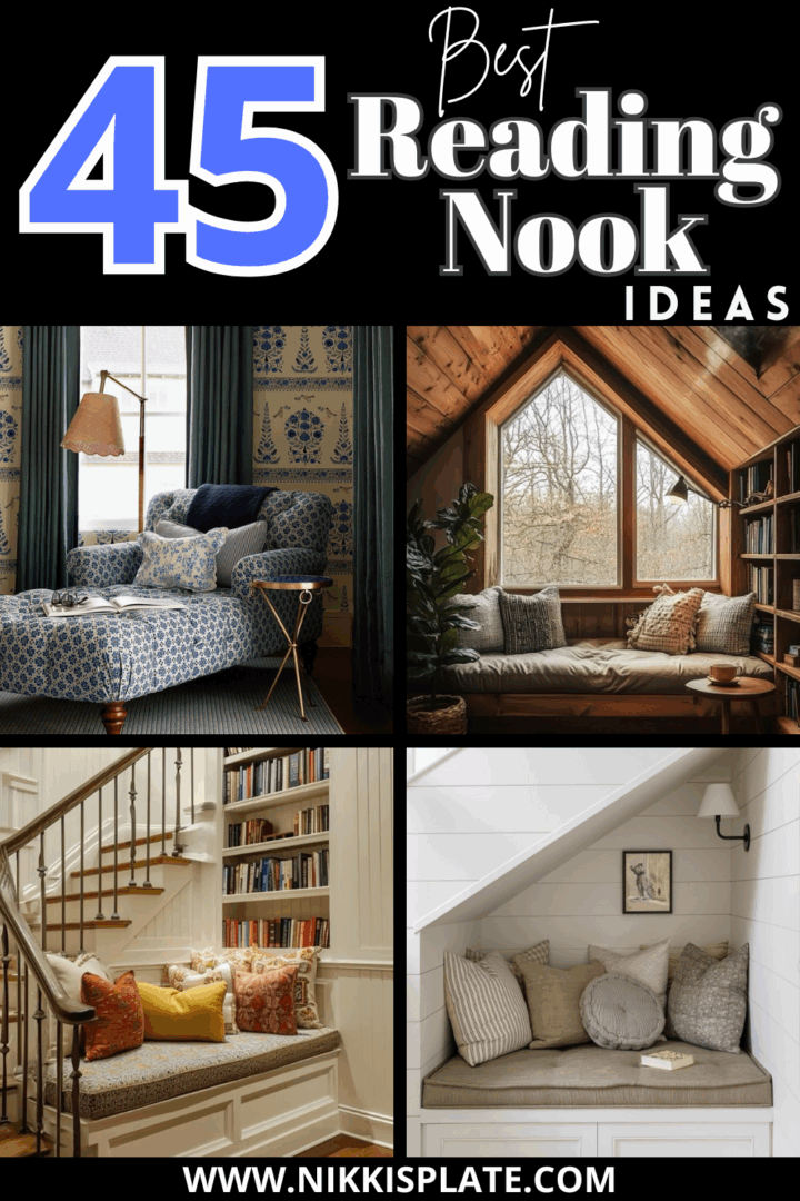45 Cozy Reading Nook Ideas to Inspire Your Dream Corner