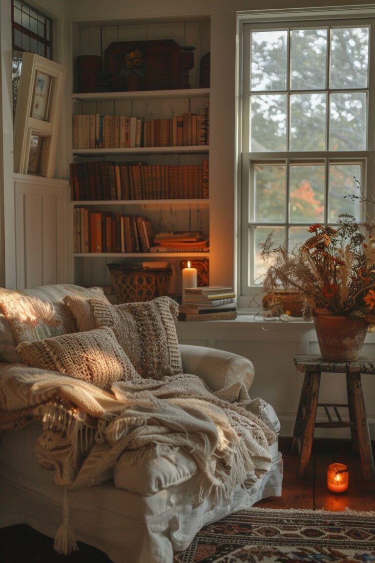 20 Cozy Fall Grandmacore Ideas to Make Your Home Warm & Inviting