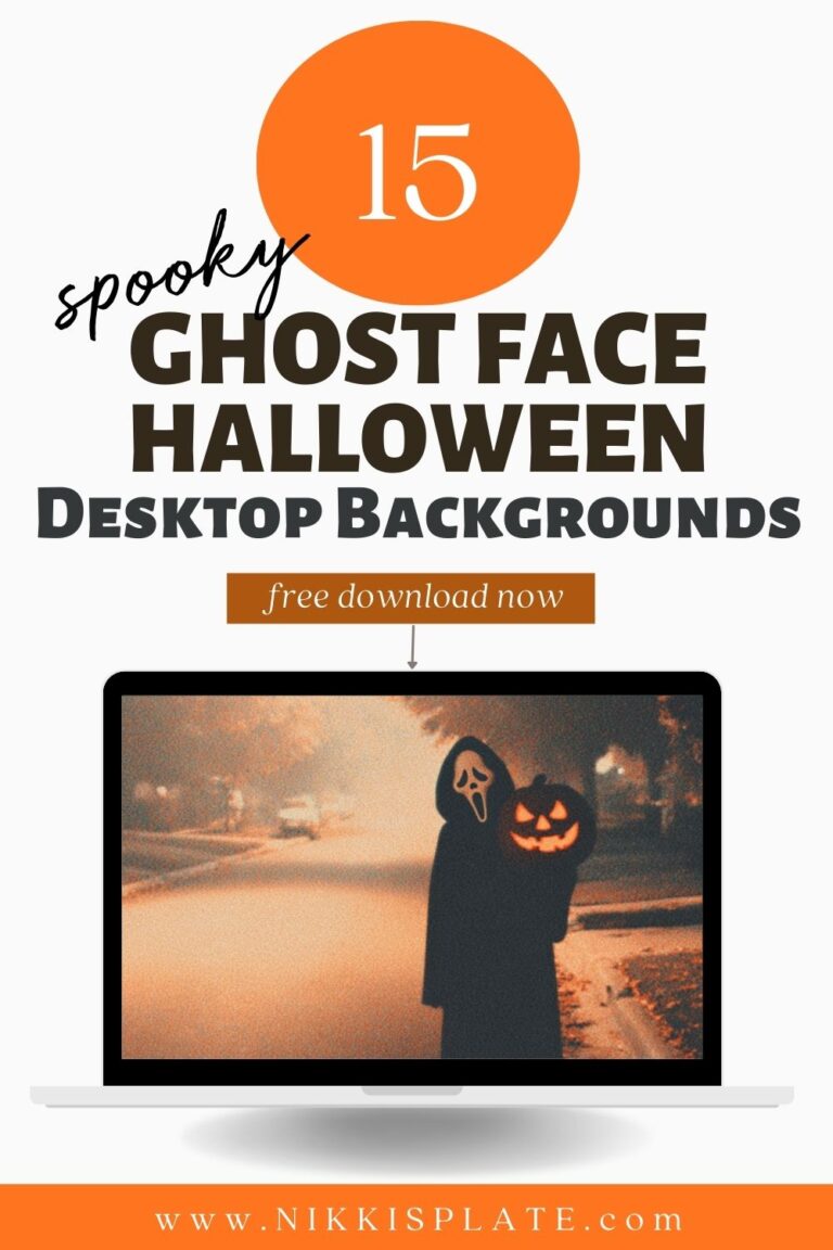 15 FREE Ghost Face Wallpapers for a Halloween Themed Desktop