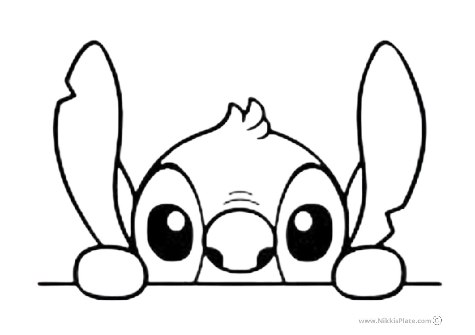 10 Free Lilo and Stitch Pumpkin Carving Stencils (Disney Printable ...