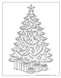 15 FREE Vintage Christmas Coloring Pages | Printable Bundle