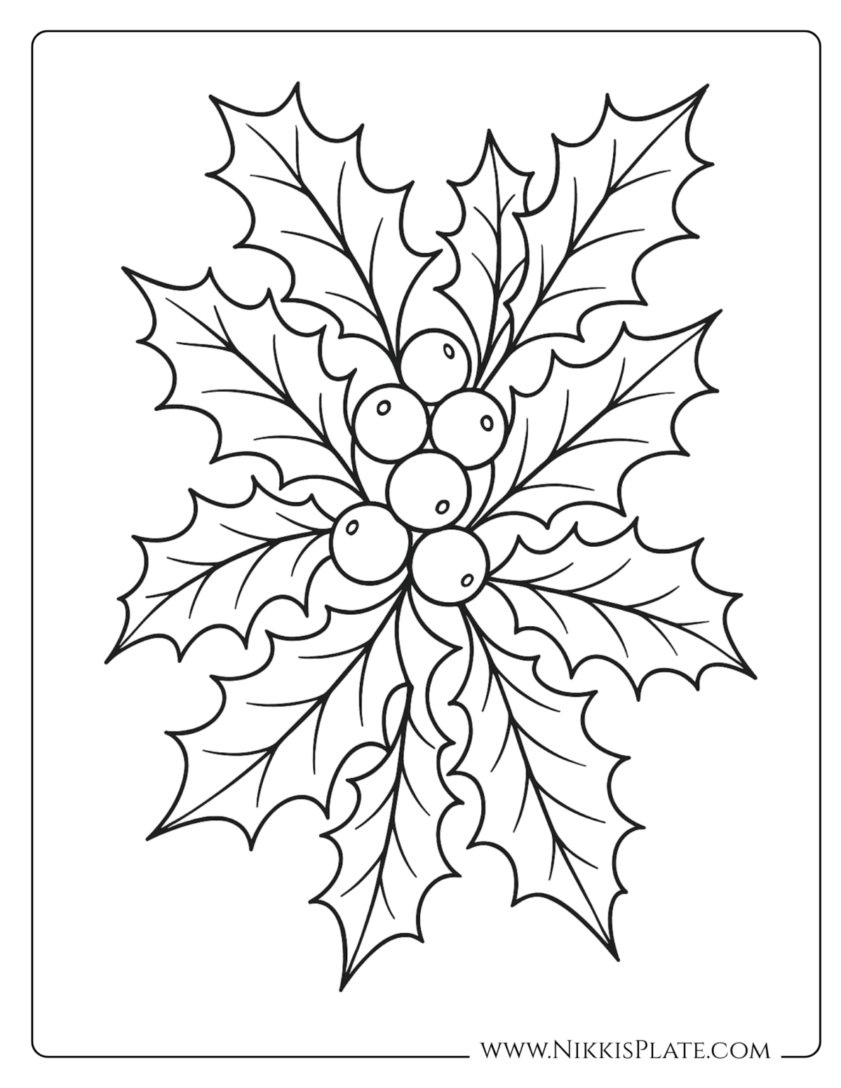 15 FREE Vintage Christmas Coloring Pages | Printable Bundle