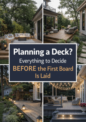Planning a Deck? Everything You Need to Decide Before the First Board ...