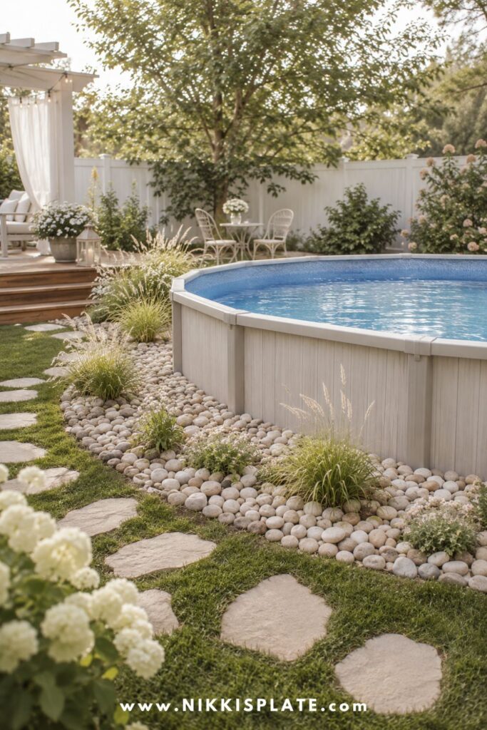 25 Above Ground Pool Landscaping Ideas for a Backyard Oasis