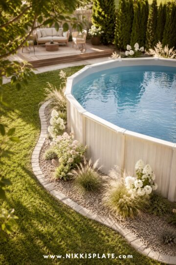 25 Above Ground Pool Landscaping Ideas for a Backyard Oasis